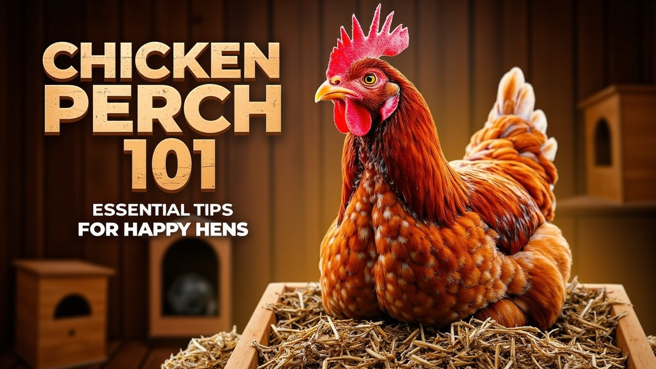 Chicken Perch: Essential Tips for Creating an Ideal Roosting Space ...
